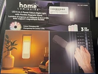 Sunbeam Color Changing LED Power Failure/Night Light 3 Pack : Amazon.ca ...