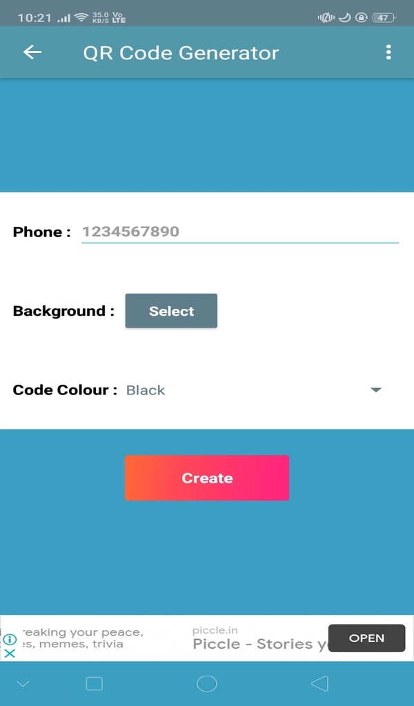 Blu QR code scanner And Generator - App on Amazon Appstore