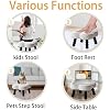 Amazon.com: Ultimate Comfort Small Foot Stool Ottoman - Luxuriously ...
