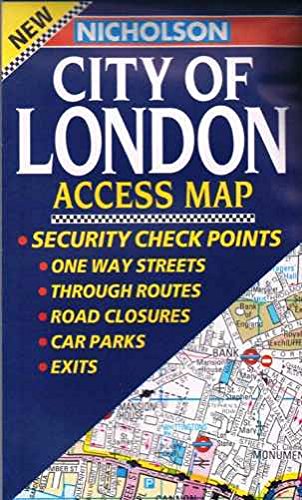 Buy City of London Access Map Book Online at Low Prices in India | City ...