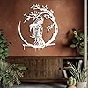 Amazon.com: Samurai Sakura Metal Wall Art, Japanese Metal Wall Art ...
