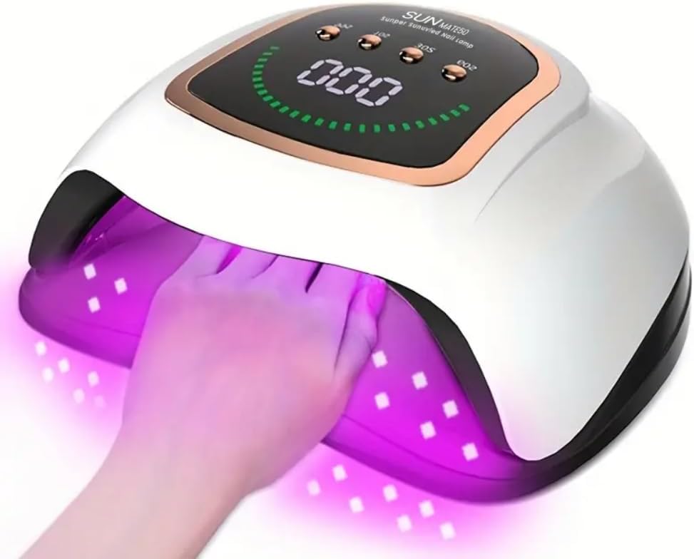 Amazon.com : UV LED Nail Lamp - 120W Nail Dryer with 36 Lights and 4 ...