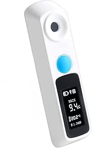 Amazon.co.jp: Refractometer with ATC 4-in-1 Coffee Salt Honey Sugar ...