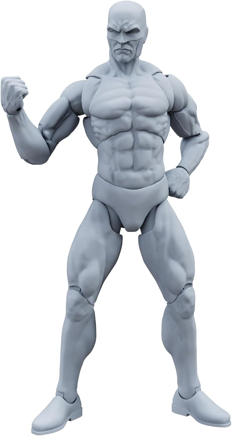 Amazon.com: Boss Fight Studio Epic H.A.C.K.S. Blanks: Gray Male 1:12 ...