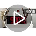 Amazon.com: Xflyee [2024 New] 18" Digital Wall Clock Large Display ...