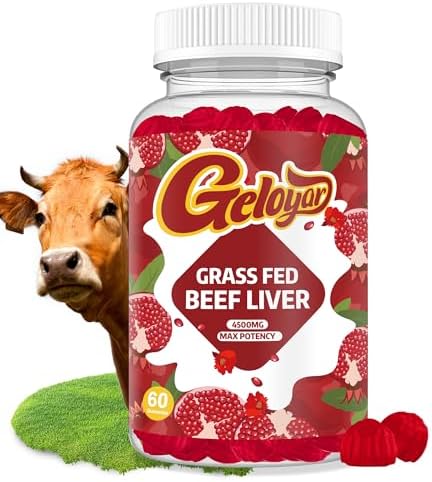 Amazon.com: Geloyar Beef Liver Supplement - Grass Fed Beef Liver ...