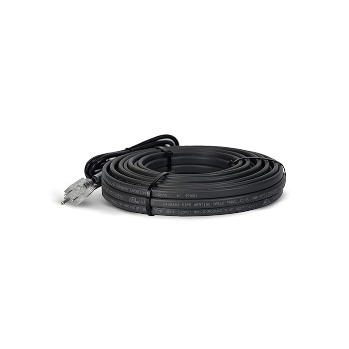 Buy Xarex RPH Self Regulating Pipe Freeze Protection Heating Cable 12ft ...
