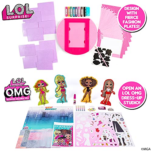 Snapklik.com : LOL Surprise 2-in-1 Fashion Design Activity Kits By ...