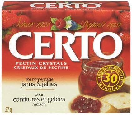 Amazon.com : CERTO Pectin Crystals for Jams and Preserves, 57g/2oz ...