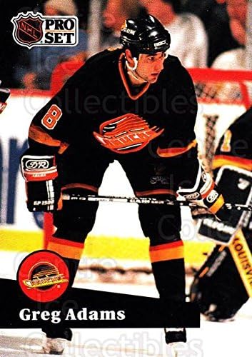 Amazon.com: (CI) Greg Adams Hockey Card 1991-92 Pro Set (base) 243 Greg ...