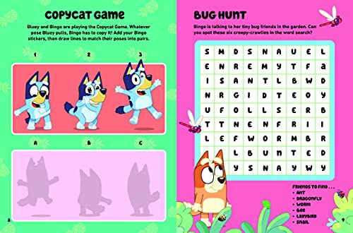 Snapklik.com : Bluey: Meet Bluey Sticker Activity Book