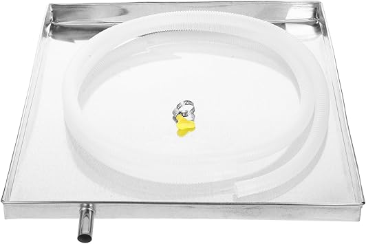 Amazon.com: Mikikit Air Conditioner Drip Pan 16 Inch Stainless Steel ...