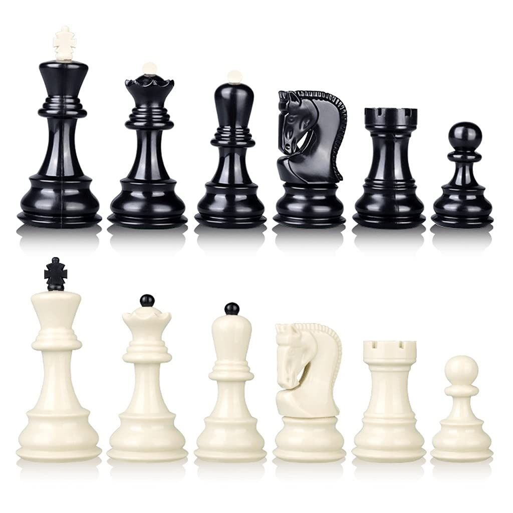 Dapercichess Amerous Chess Pieces Polymer Resin Weighted Chess Chessmen ...