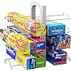 Amazon.com: Simple Housewares Adjustable Kitchen Wrap Organizer, White ...