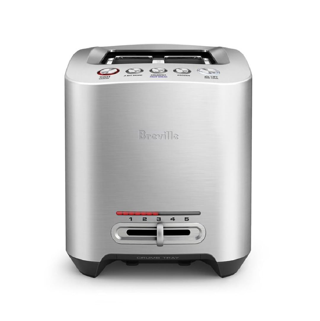 Breville Smart Toaster, Brushed Stainless Steel BTA825BSS: Toasters ...