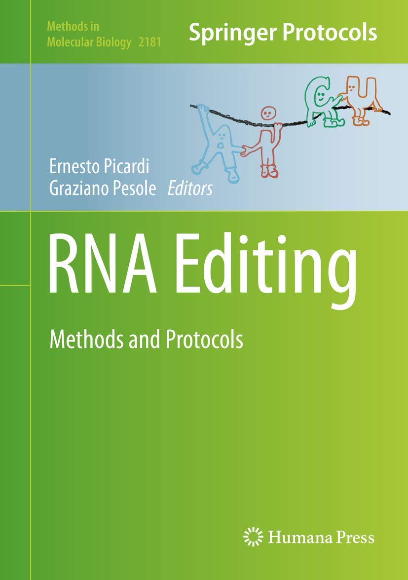 RNA Editing: Methods and Protocols (Methods in Molecular Biology, 2181 ...