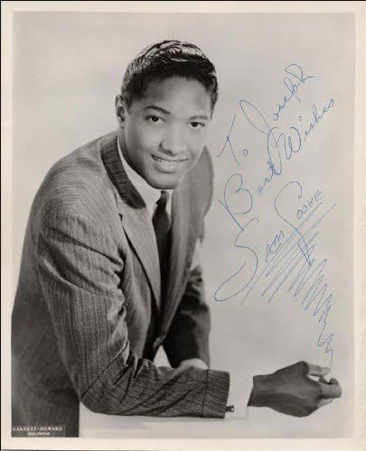 12X8 INCHES SAM COOKE SIGNED AUTOGRAPH PRINT APPROX SIZE : Amazon.co.uk ...