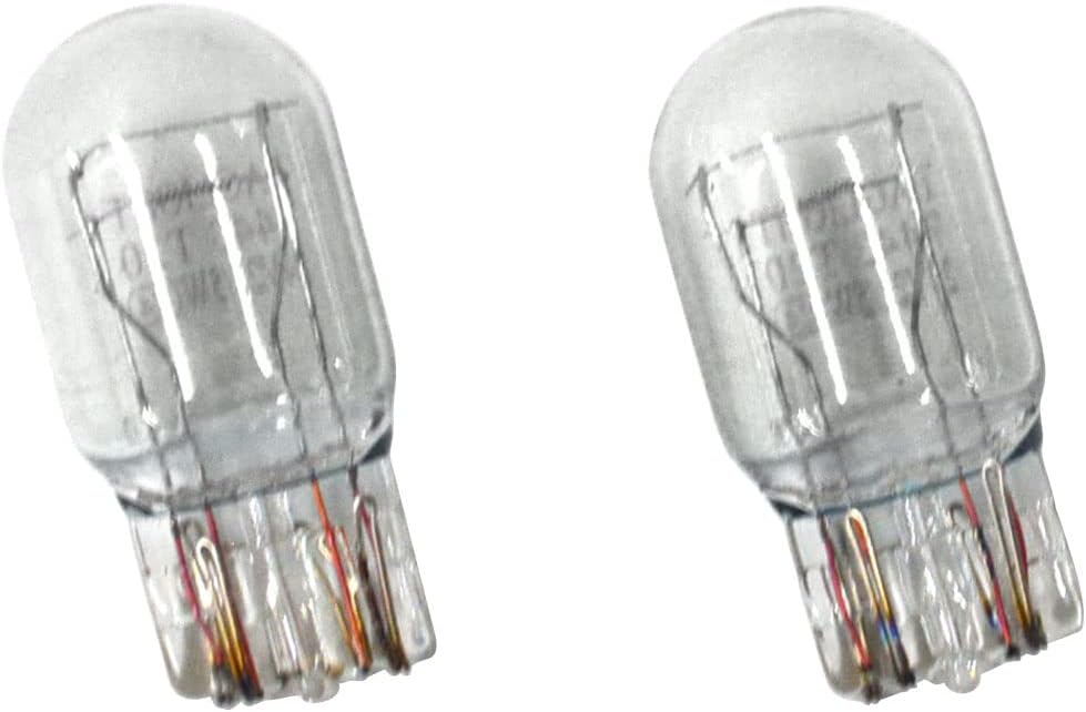Amazon | ハロゲンバルブ クリア T20 7443 ダブル球 24V 21/5W ウェッジ 入数：2個 AP-LL533-CL ...