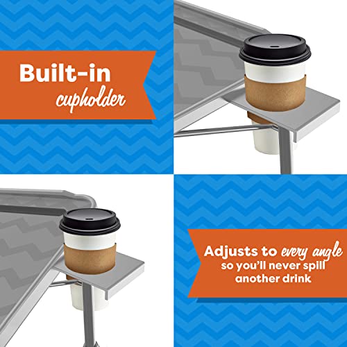 Snapklik.com : Table-Mate XL PRO TV Table Tray - Portable Adjustable ...