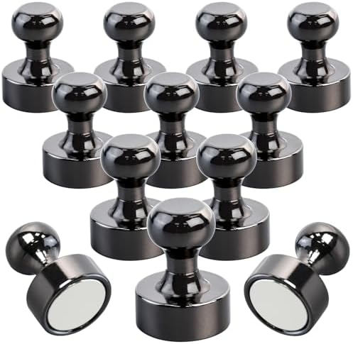 Amazon.co.jp: 12pcs Strong Magnets Neodymium Magnets Pins 12*16mm ...