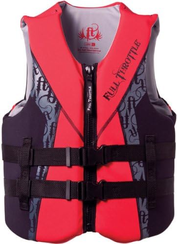Amazon.com : Full Throttle Men's Neoprene Flex-Back Life Life Vest Size ...