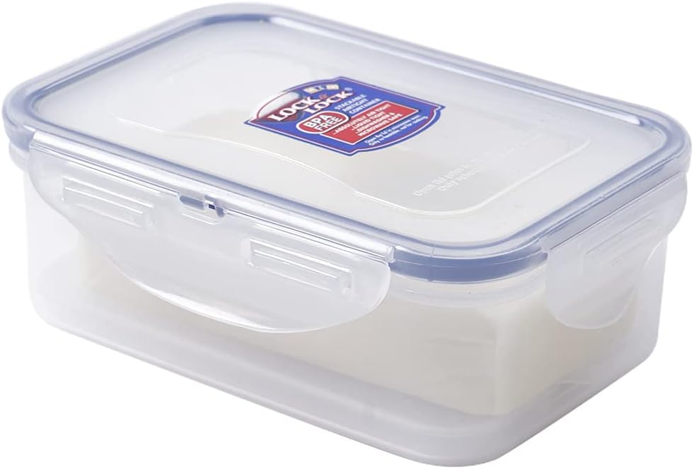 Amazon.com: LocknLock Easy Essentials Rectangular Butter and Cheese ...