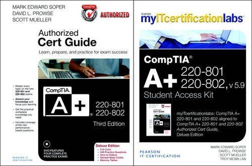 CompTIA A+ 220-801 and 220-802 Cert Guide, Deluxe Edition with ...