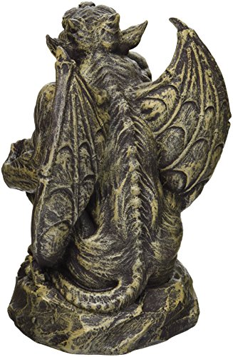 Design Toscano Silas the Sentry Gargoyle Gothic Statue, Medium, 18 cm ...