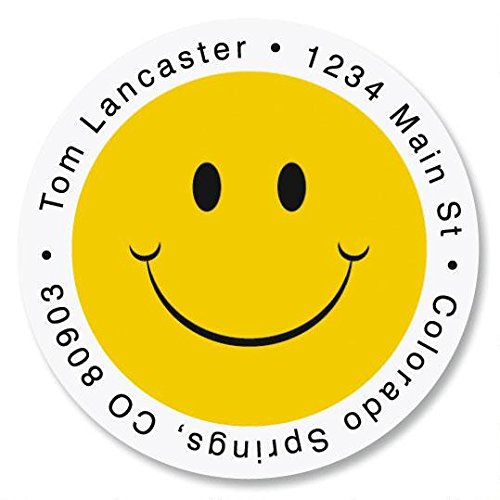 Facial Expressions Smileys Label