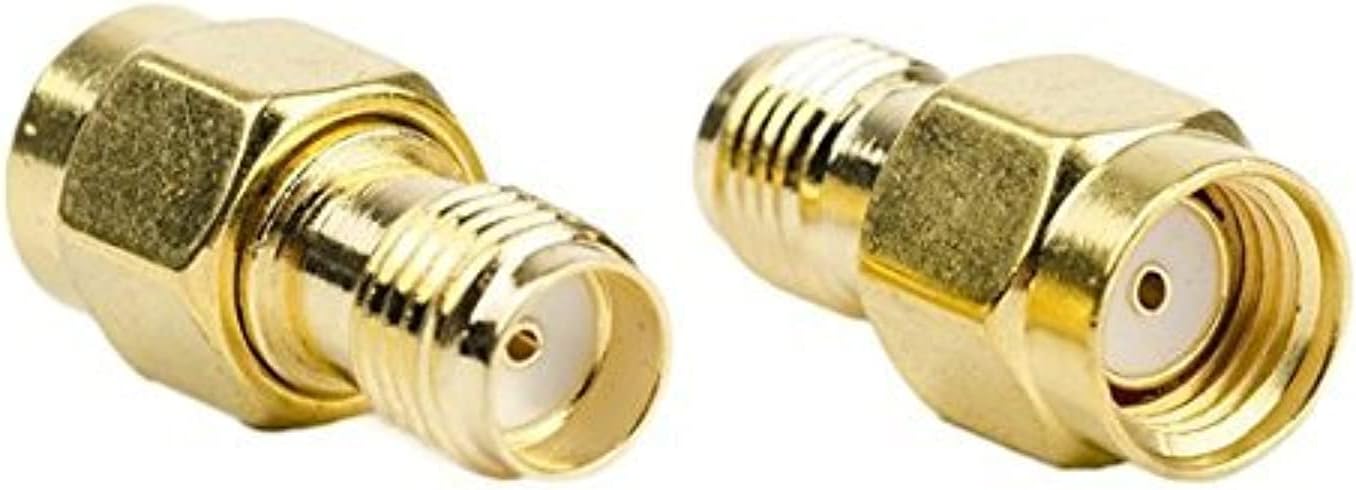 Amazon.com: DHT Electronics 2PCS coaxial coax adapter SMA female to RP-SMA male : Electronics