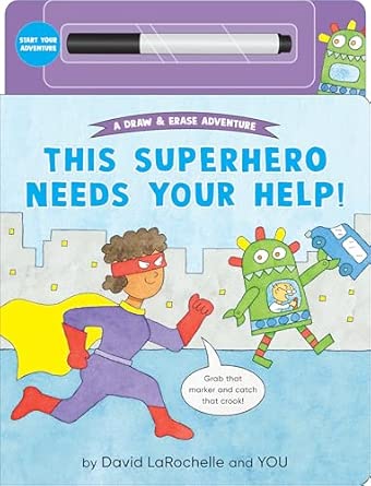 Amazon.com: This Superhero Needs Your Help!: (An Interactive Dry-Erase ...