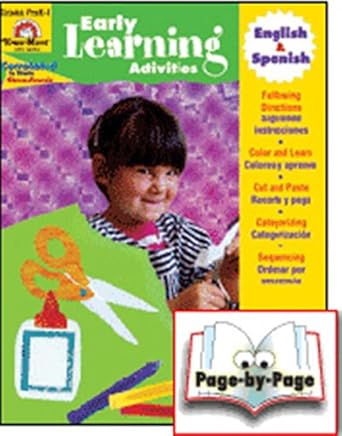 English / Spanish Early Learning Activities, Grades PreK-1: Evan-Moor ...