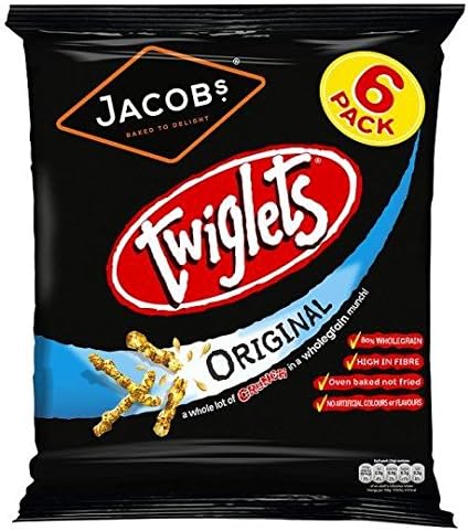 Amazon.com: Jacobs Twiglets Snacks 6 X 24g Bags - British
