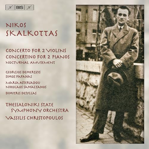 Play Skalkottas, N.: Concerto for 2 Violins / Concertino for 2 Pianos ...