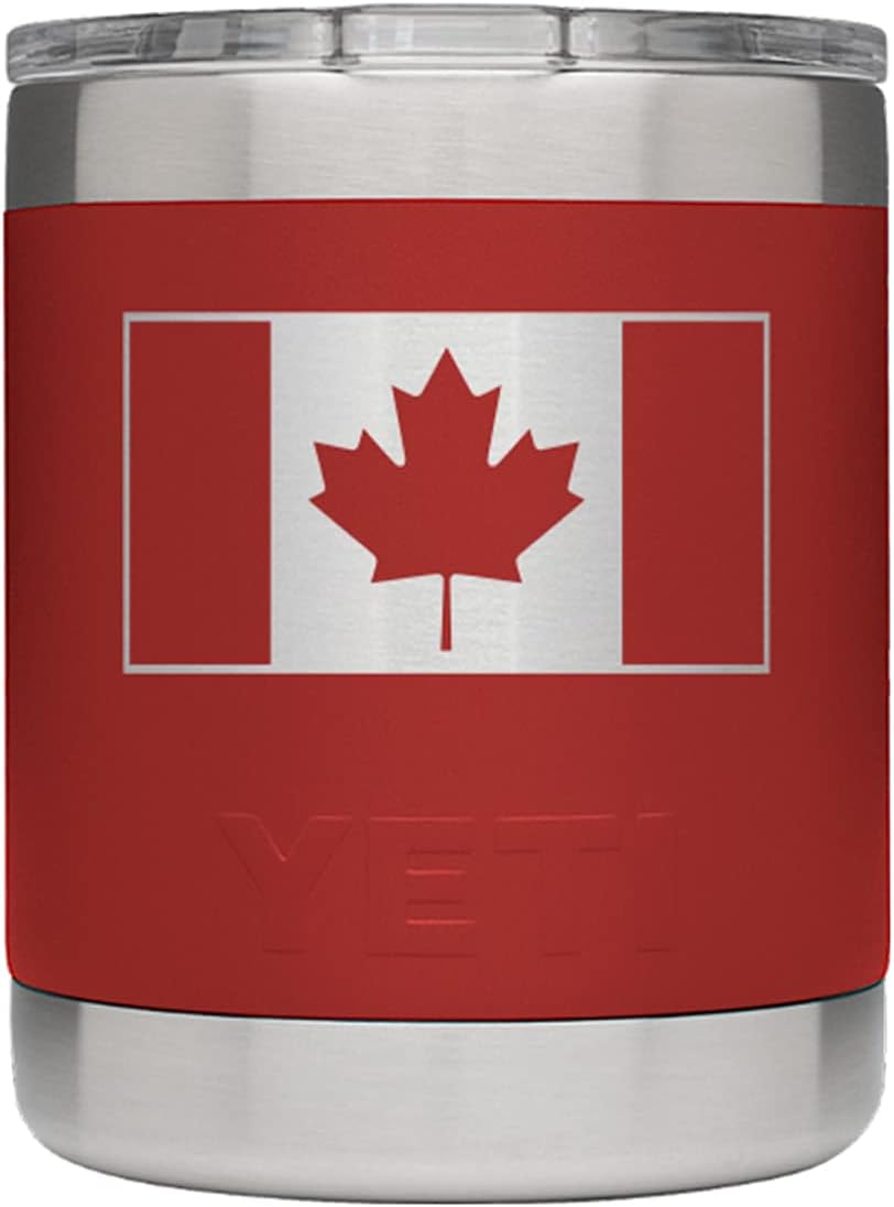 YETI Rambler 10 oz Lowball, Vacuum Insulated, Stainless Steel with ...