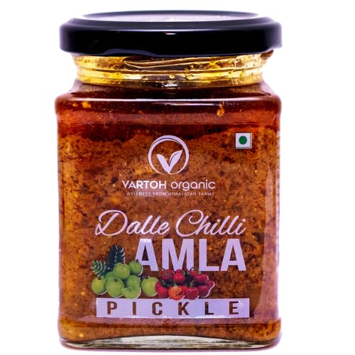 Vartoh Organic - Dalle Chilli Amla -250g | Himalayan Spicy Pickle ...