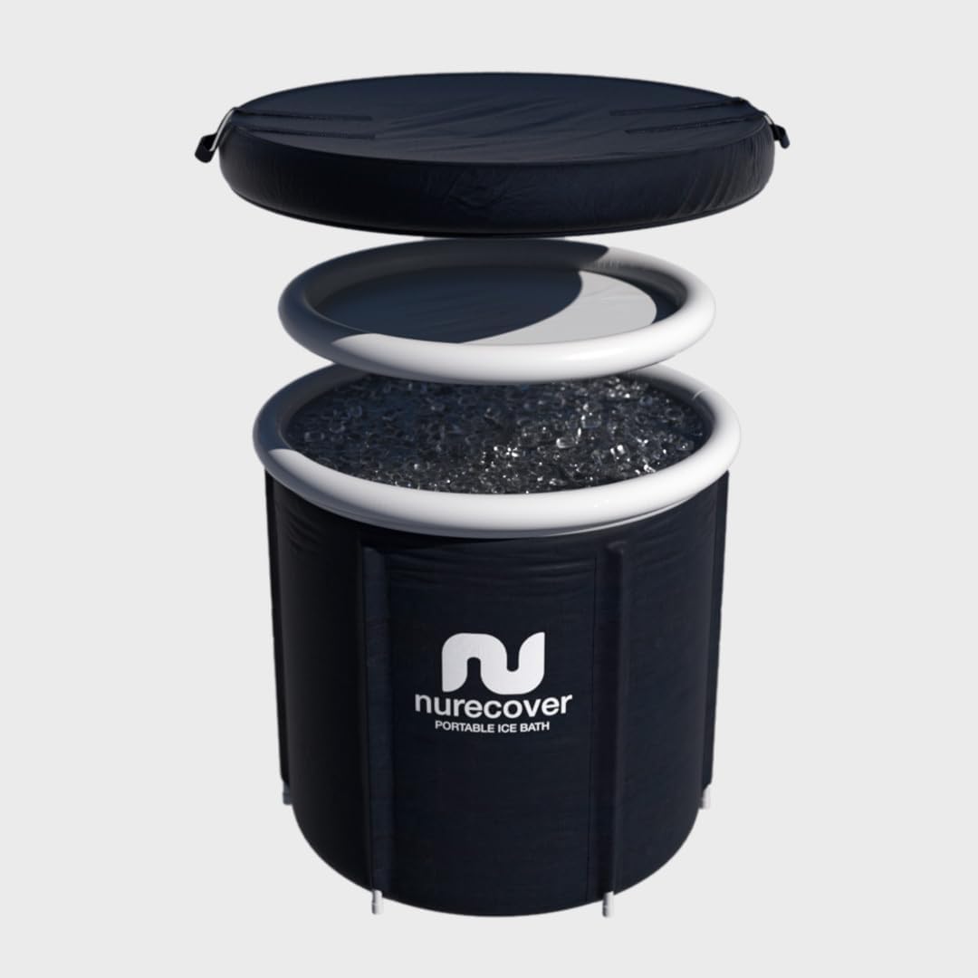 NuRecover Portable Ice Bath – Compact and Foldable Cold Therapy Tub ...
