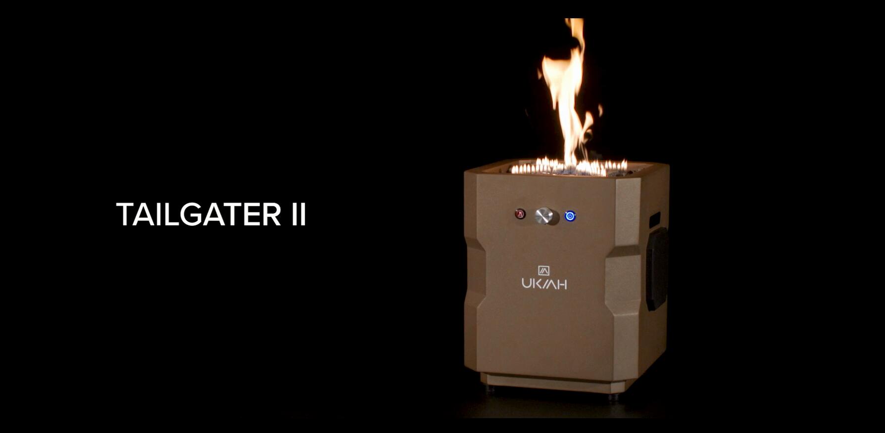 Watch Ukiah Tailgater II Portable Music Fire Pit on Amazon Live