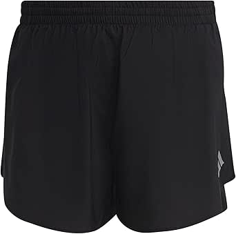 Amazon | [アディダス] ランニング ショートパンツ ファスト スプリットショーツ CV074 メンズ ブラック (HN8011) M ...