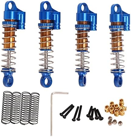 Amazon.com: 4 Pieces RC Shock Absorber, 40mm Front Rear Adjustable ...