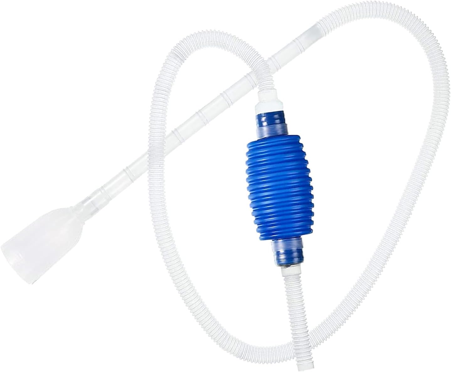 Aquarium Siphon Gravel Cleaner, Hand Syphon Pump for Fish Tank - No ...