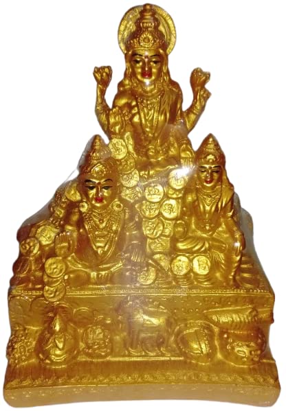 Buy HEENA HOME DECOR KUBERA Lakshmi/Lakshmi KUBERAN Golden Colour Big ...