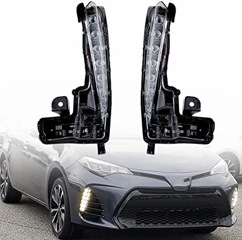 Amazon.com: 1 Pair of Front Driving Fog Light Daytime Running Light ...