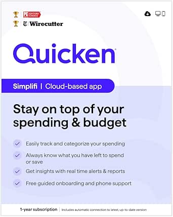 Amazon.com: Quicken Simplifi Personal Finance Software for New Simplifi ...