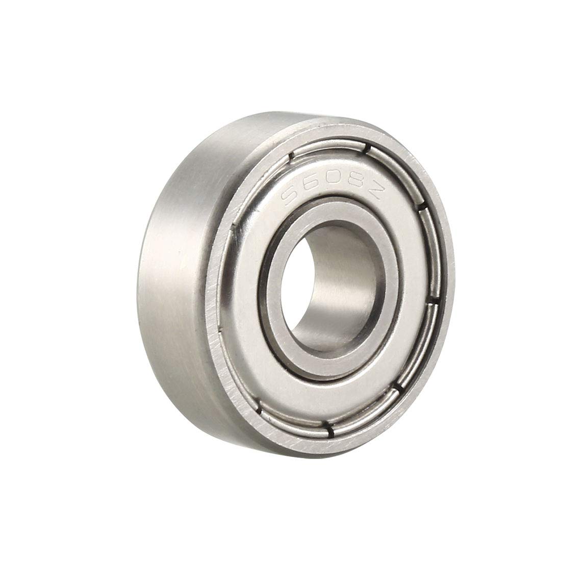 uxcell S608ZZ Stainless Steel Ball Bearing 8x22x7mm Double Shielded ...