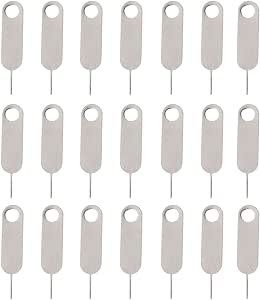 TINEASUR 100Pcs Universal Sim Tray Extraction Pin Eject Tool, Hard ...