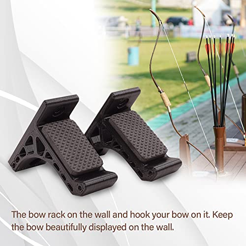 Snapklik.com : SOPOGER Archery Bow Wall Mount Storage Bow Rack Wall ...