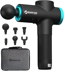 Booster Massage Gun M2 LCD AI - Black with 6 massage gun heads : Amazon ...