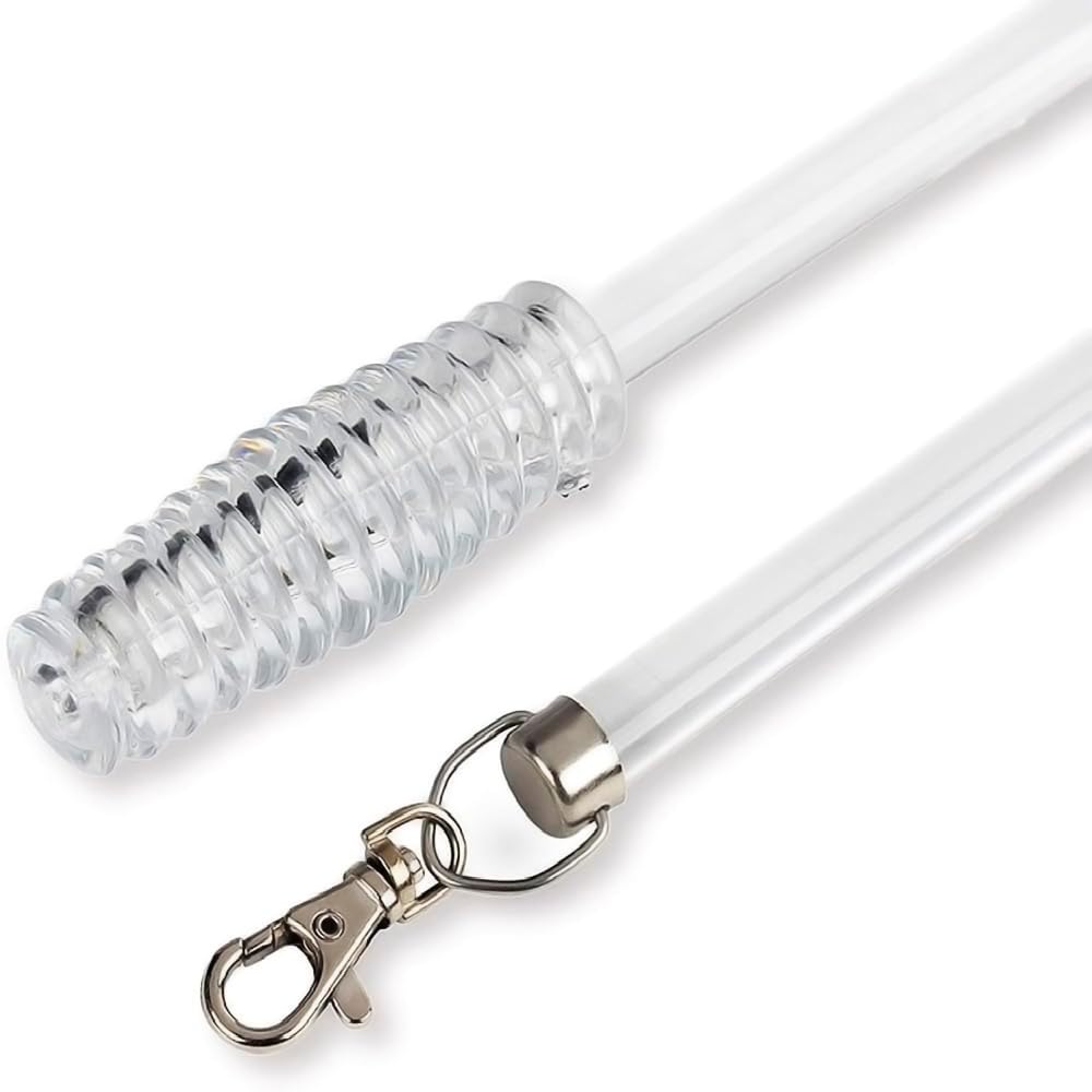 2 Pack - Acrylic Curtain Pull Wand, 40" - Elegant & Easy Solution for ...