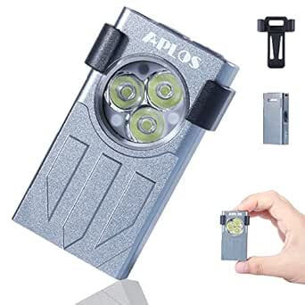 APLOS L01 1100 Lumens Rechargeable Mini EDC Flashlight, Magnetic Base ...